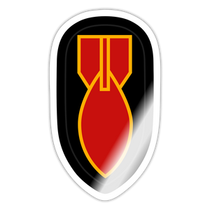 WWII Bomb Disposal Patch Sticker | World War II EOD History | MILVEC