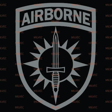 SOCPAC Patch Vinyl Decal - MILVEC