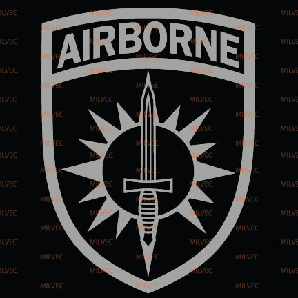 SOCPAC Patch Vinyl Decal - MILVEC