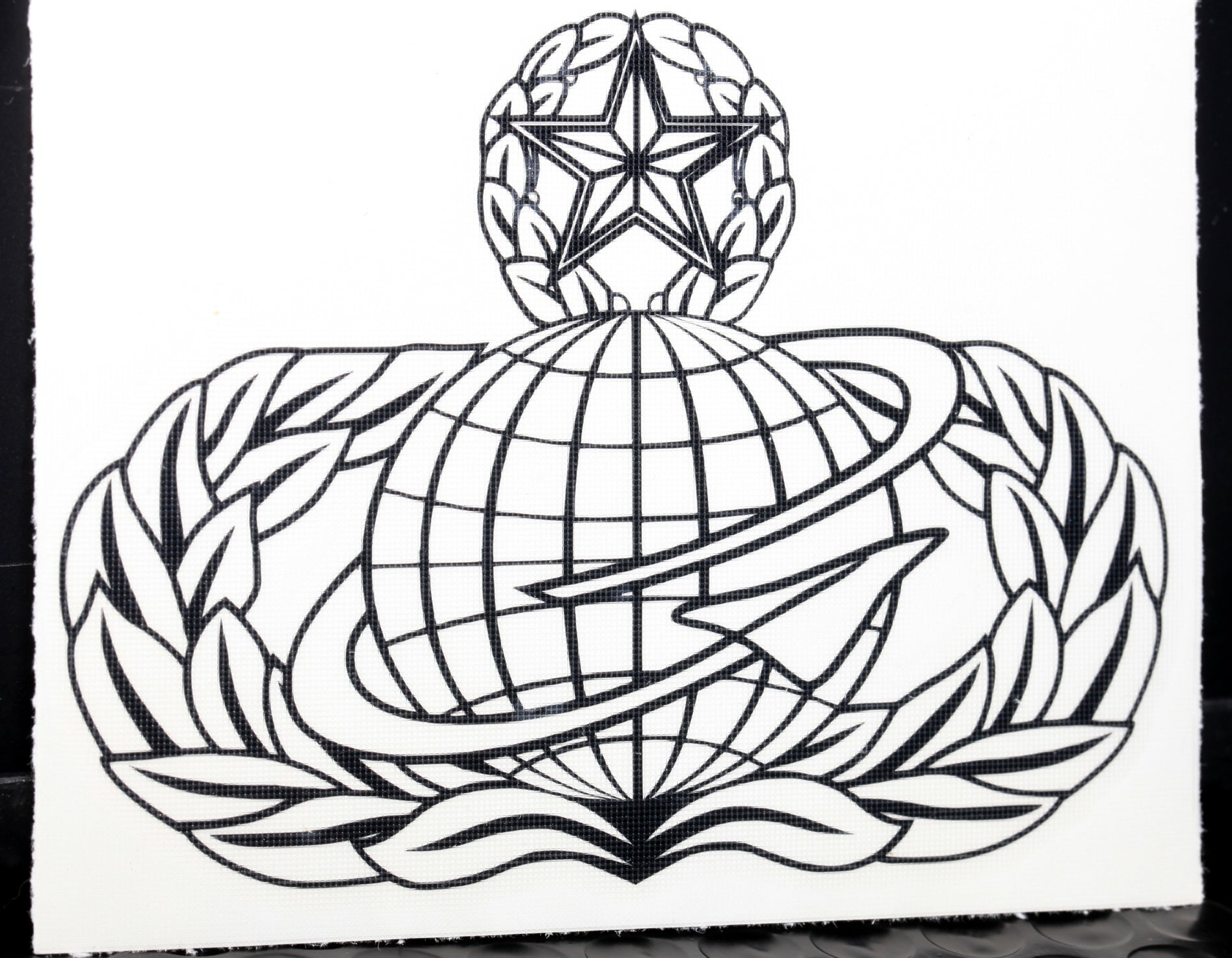 AF Manpower badge Vinyl Decal - MILVEC